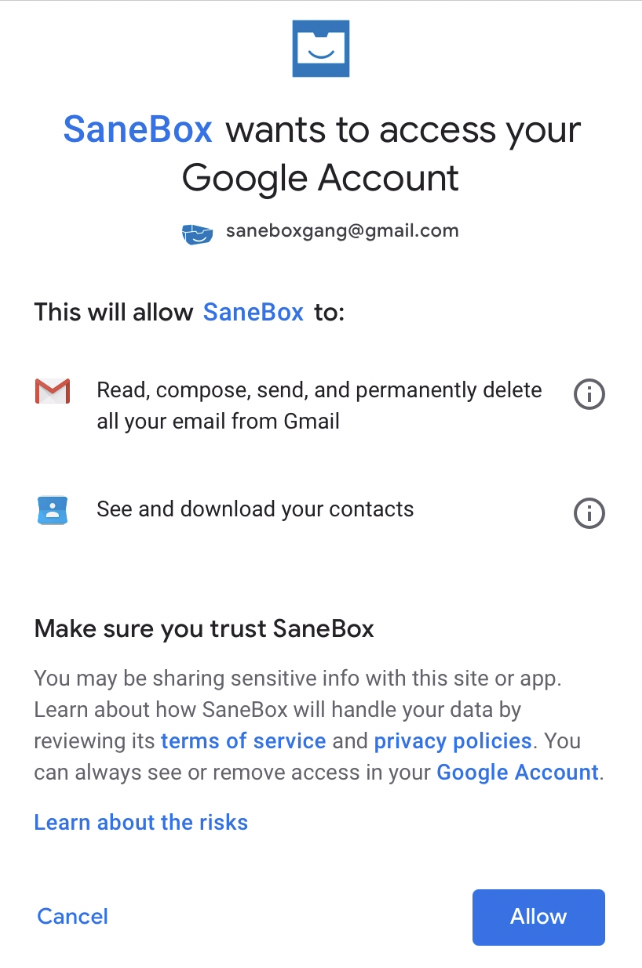 SaneBox | SaneBox Companion App for iOS